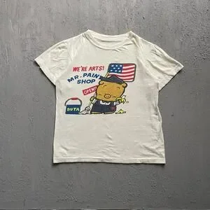 Shirts | Vintage Mr Paint Shop Pig Shirt Men Medium White 199s | Poshmark